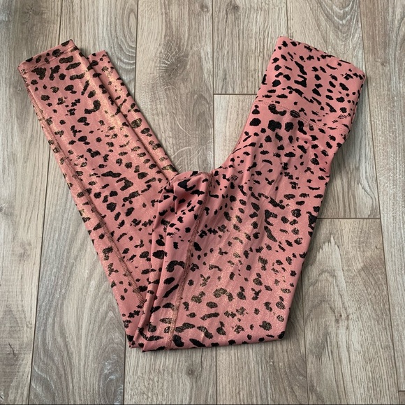 Beach Riot | Pants & Jumpsuits | Beach Riot Sport Pink Animal Print ...